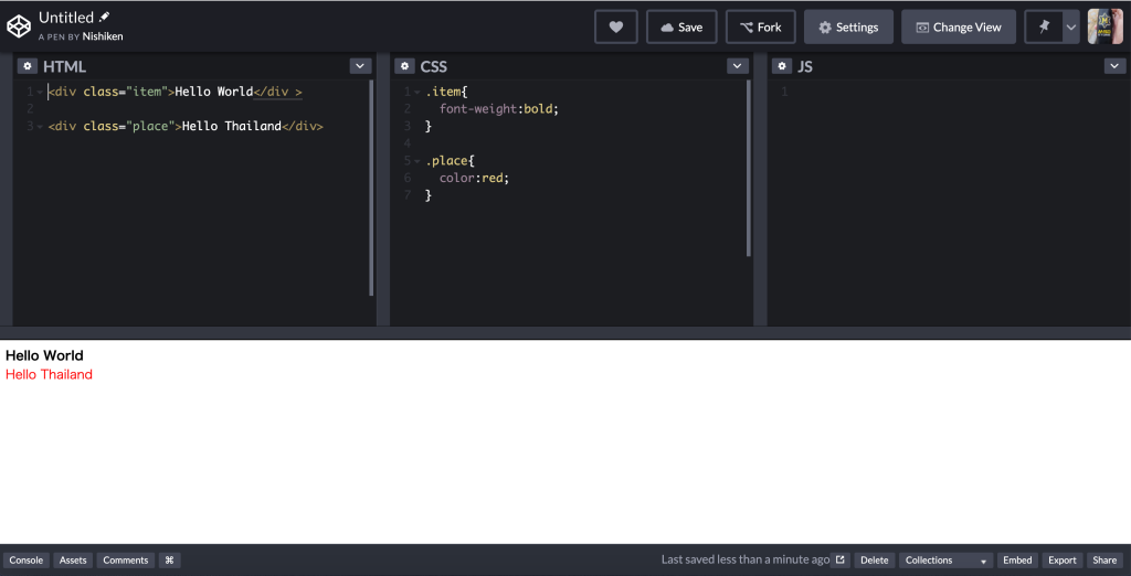WordpressブログにCodePenでコードを埋め込む方法 | nisiblog